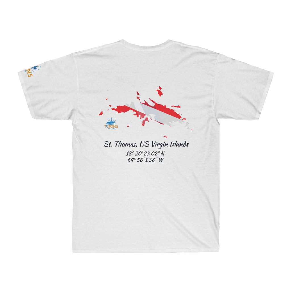 Men's St. Thomas Dive Flag Tee – Triton's Realm